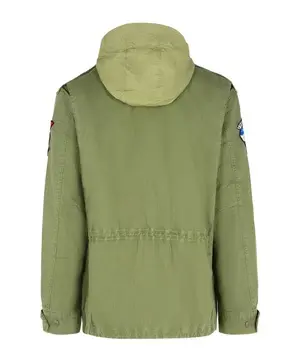 Polo Ralph Lauren Patch Detail Hooded Jacket - Green
