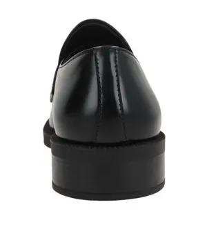 Prada Triangle-logo Loafers - Black