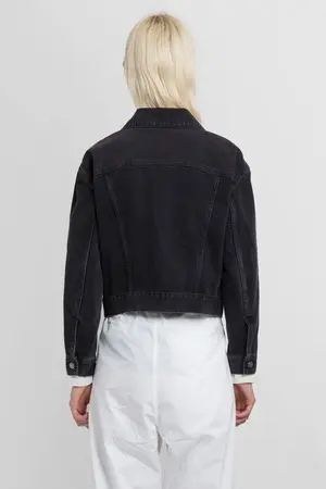 ANN DEMEULEMEESTER Logo Denim Jacket