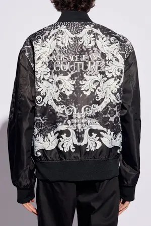 Versace Baroque Print Bomber Jacket