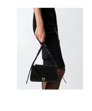 Pinko Mini Double Bag Shoulder Bag