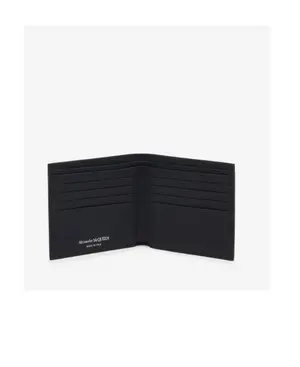 Alexander McQueen Abstract Print Bi-fold Wallet