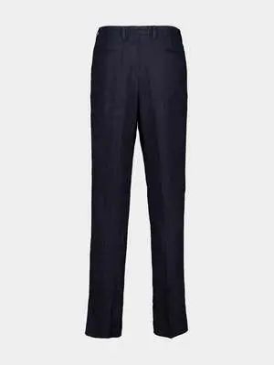 Boglioli Button Detailed Straight Fit Pants