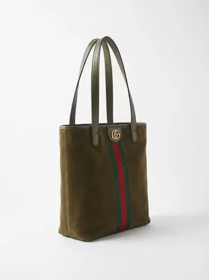 Gucci Ophidia Medium Tote Bag - Dark Green