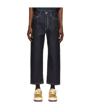 Sunnei Contrast Stitching Jeans