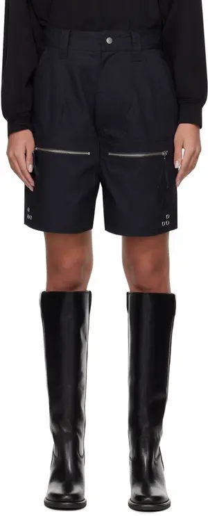 Isabel Marant Étoile Kynan High-waist Shorts - Black