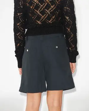 Isabel Marant Étoile Kynan High-waist Shorts - Black