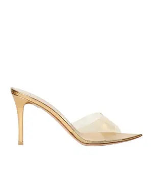 GIANVITO ROSSI Elle Pointed Toe High Heel Sandals - Nude