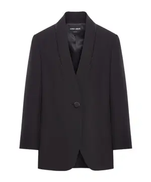 Giorgio Armani V Neck Blazers For Women