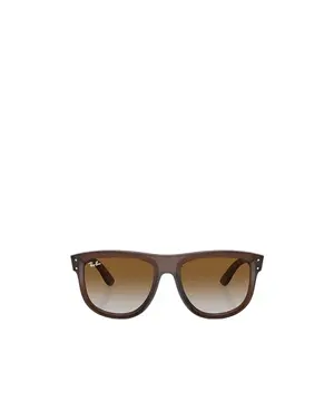 Ray-ban Boyfriend Reverse Square Frame Sunglasses - Brown
