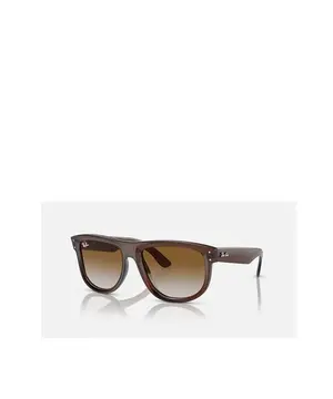 Ray-ban Boyfriend Reverse Square Frame Sunglasses - Brown
