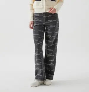 Marissa Chiara Printed Belt Loop Jeans