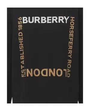 Burberry Intarsia-knit Logo Square Jumper