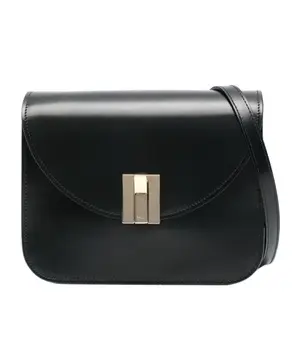 Bally Logo Shoulder Bag - Black