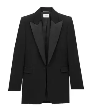 Saint Laurent Single Breasted Tuxedos For Men