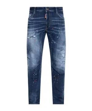 Dsquared2 Distressed Biker Jeans