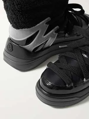 Moncler Insolux High Top Lace-up Boots