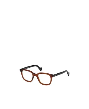 Moncler Square Frame Eyeglasses - Black