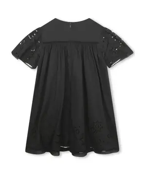 Chloé Embroidered Short Sleeve Dress