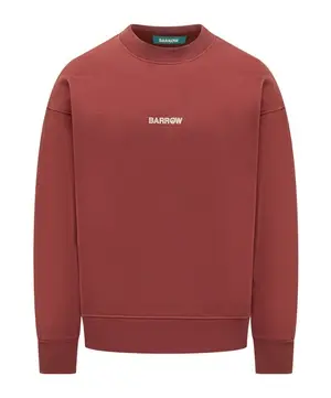 BARROW Crewneck Sweatshirt With Logo Detail