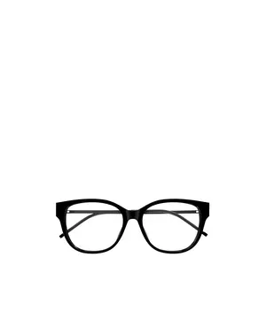 Saint Laurent Rectangular Eyeglasses - Black