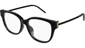 Saint Laurent Rectangular Eyeglasses - Black