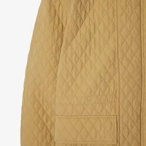 Burberry Quilted Hooded Jacket With Drawstring Waist