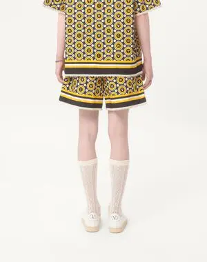 Valentino Garavani Monogram Printed Shorts