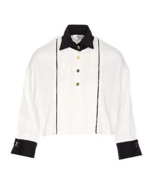 Elisabetta Franchi Pleated Shirt