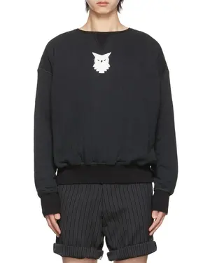 MAISON MARGIELA Animal Totem Patch Detail Sweatshirt