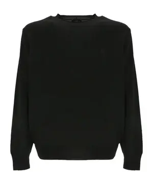 Etro Pegaso Embroidered Crewneck Jumper - Black