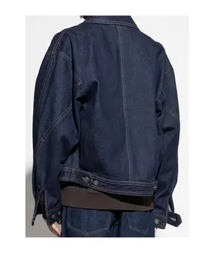 Isabel Marant Étoile Long Sleeve Denim Jacket With Button Fastening