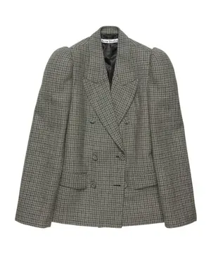 Acne Studios Houndstooth Double-breasted Blazer
