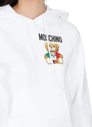 Moschino Teddy Logo Hoodie