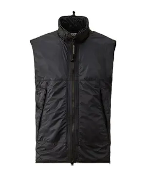 C.P. COMPANY Zip-up Stand Collar Vest