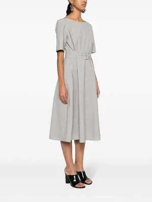 P.a.r.o.s.h Lille Flared Midi Dress