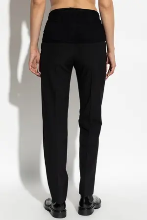 MAISON MARGIELA Draped Layer Trousers