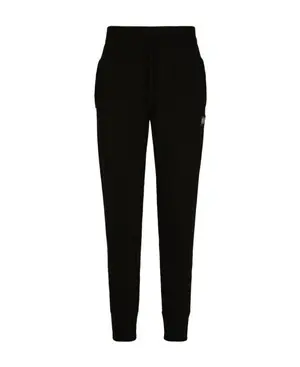 Dolce & Gabbana Dolce Gabbana Knitted Jogging Pants - Black