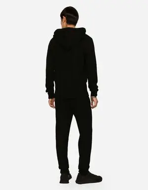 Dolce & Gabbana Dolce Gabbana Knitted Jogging Pants - Black