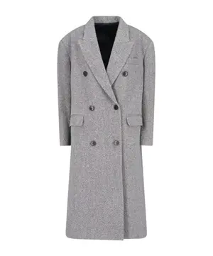 Isabel Marant Étoile Double-breasted Coat - Gray