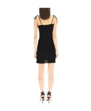 Off-White Spaghetti Strap Mini Dress