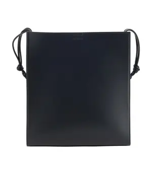 JIL SANDER Tangle Medium Shoulder Bag - Black
