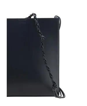 JIL SANDER Tangle Medium Shoulder Bag - Black