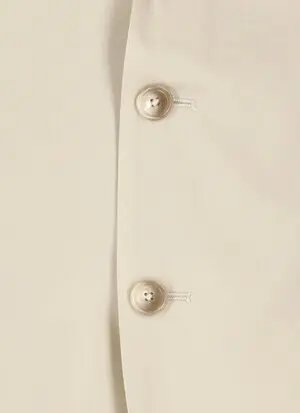 Tagliatore Brooch Detailed Straight Hem Tailored Blazer
