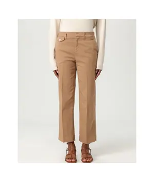 Liu Jo Logo Plaque Cropped Trousers