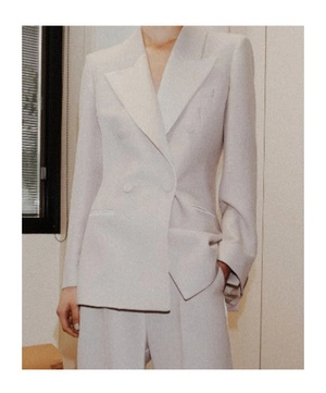 Marella Double-breasted Peak Lapel Blazer