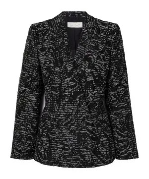 Dries Van Noten Long Sleeve Tailored Blazer