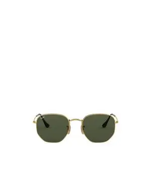 Ray-ban Hexagonal Flat Sunglasses - Green