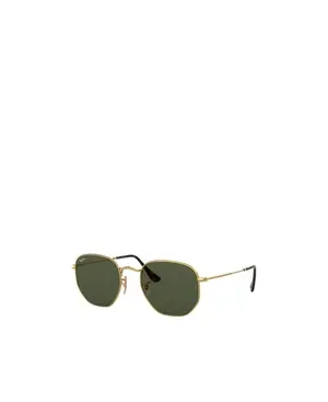 Ray-ban Hexagonal Frame Sunglasses - Green