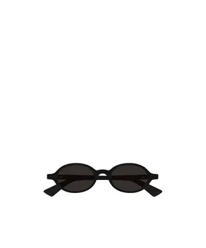 Bottega Veneta Oval Frame Sunglasses